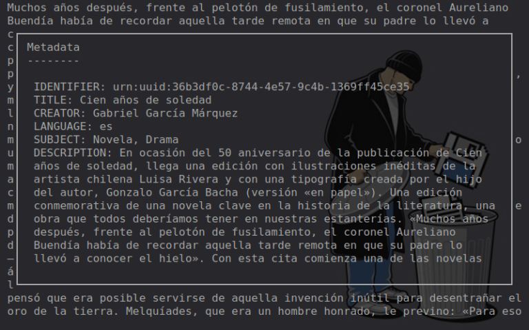 EPR – CLI Epub reader – 56K