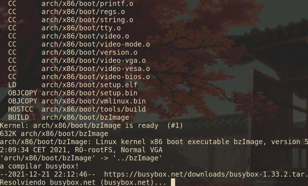 Compilar un Kernel que cabe en un disquete – 56K