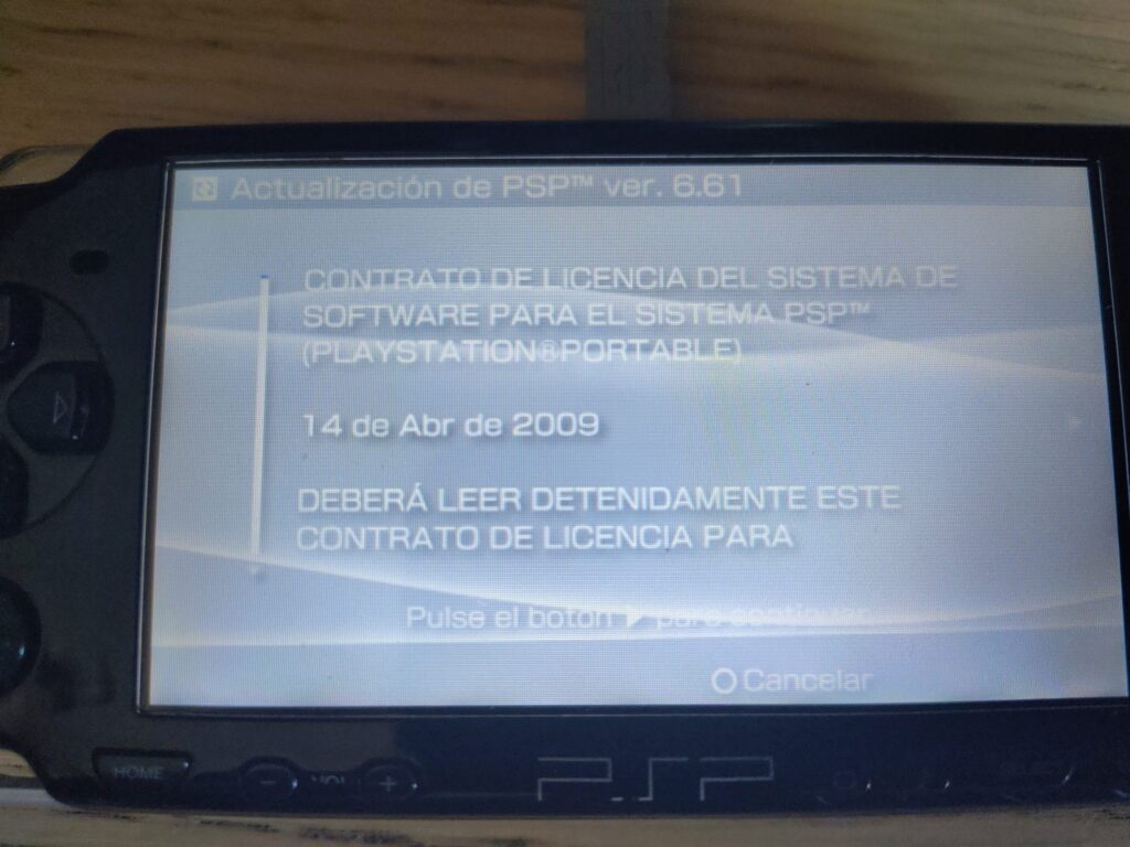 Calzar el Custom Firmware ARK-4 en PSP desde Linux – 56K