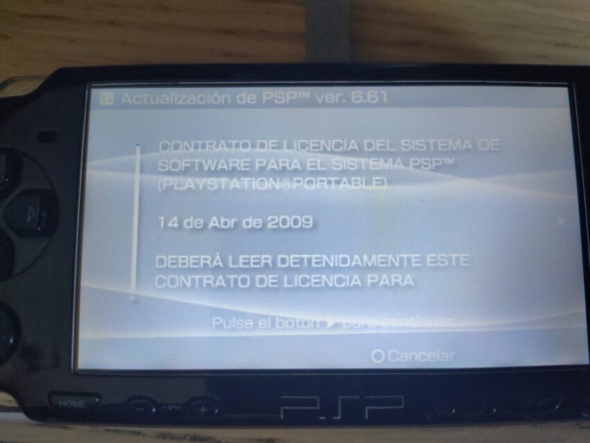 Calzar el Custom Firmware ARK-4 en PSP desde Linux – 56K