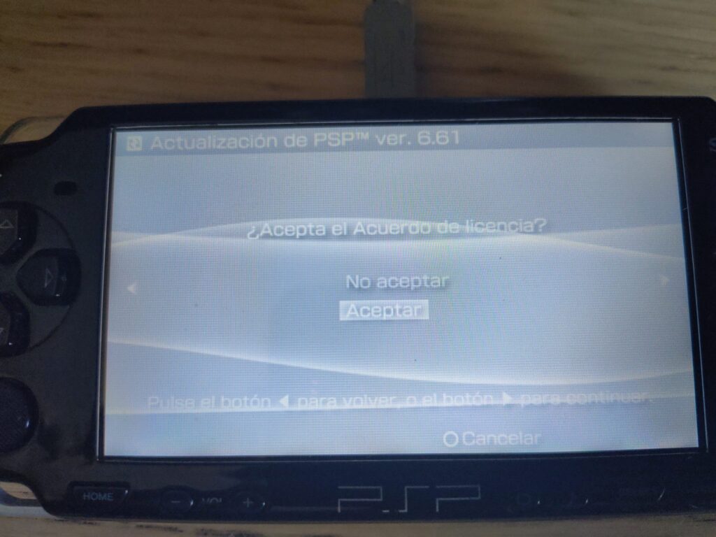 Calzar el Custom Firmware ARK-4 en PSP desde Linux – 56K